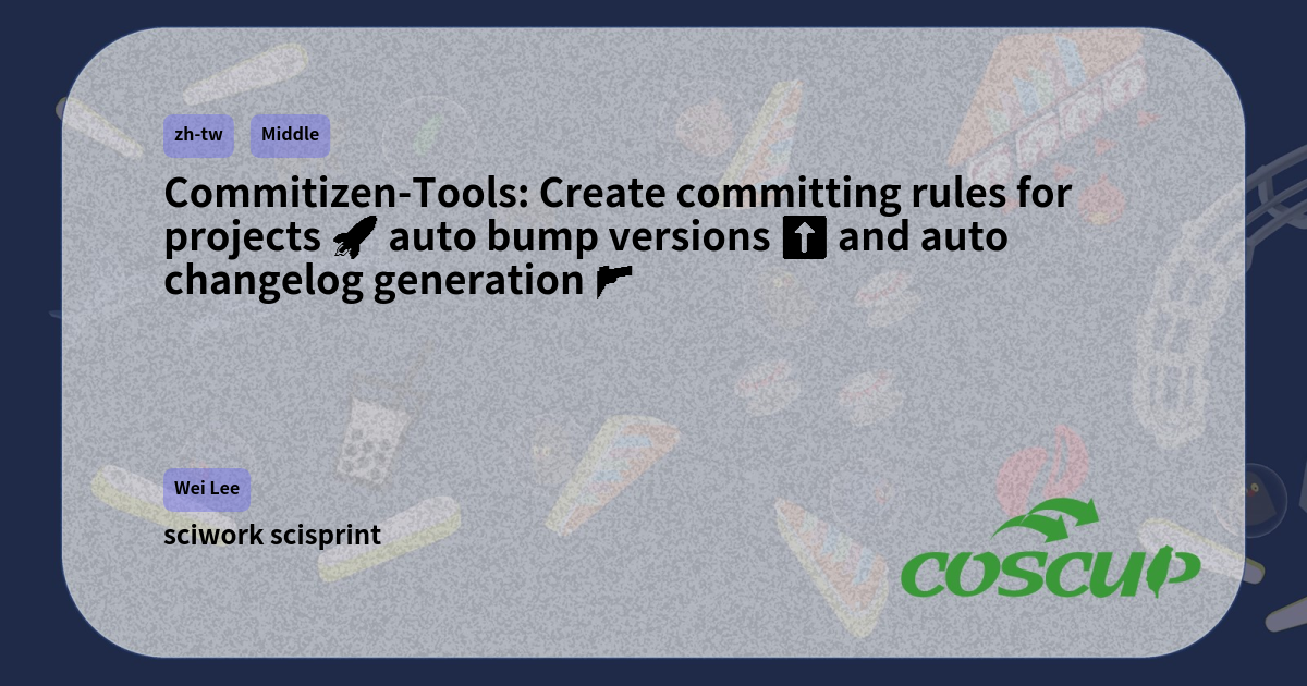 Commitizen-Tools: Create committing rules for projects 🚀 auto bump ...